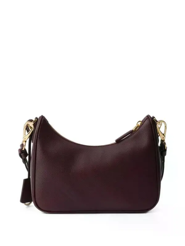 Prada Re-edition Mini Saffiano Leather Bag - Red