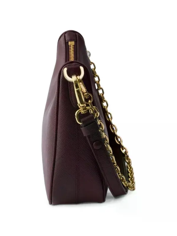 Prada Re-edition Mini Saffiano Leather Bag - Red