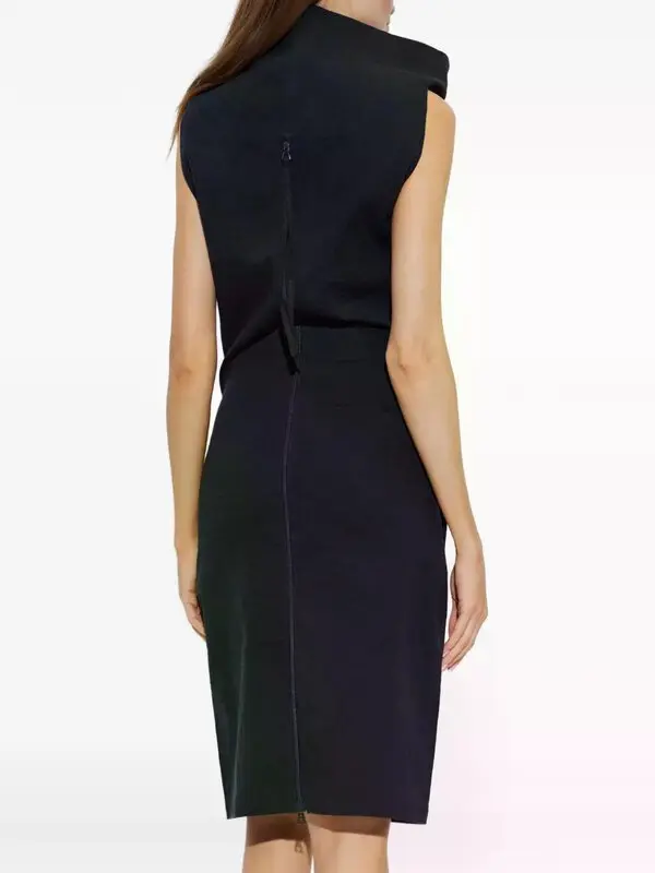 Issey Miyake Sleeveless Pocket Midi Dress