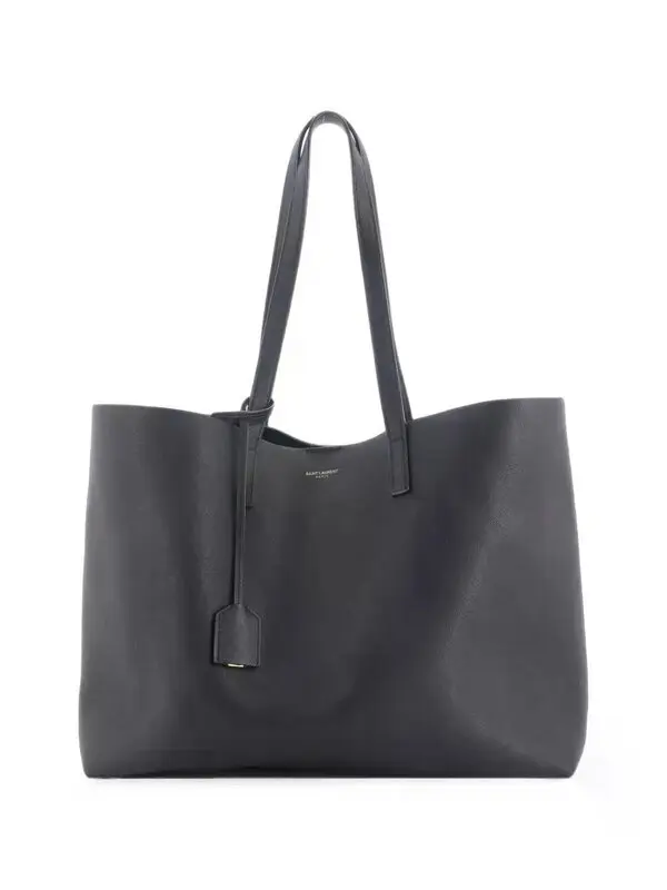 Saint Laurent Shopper Leather Large Tote Bag