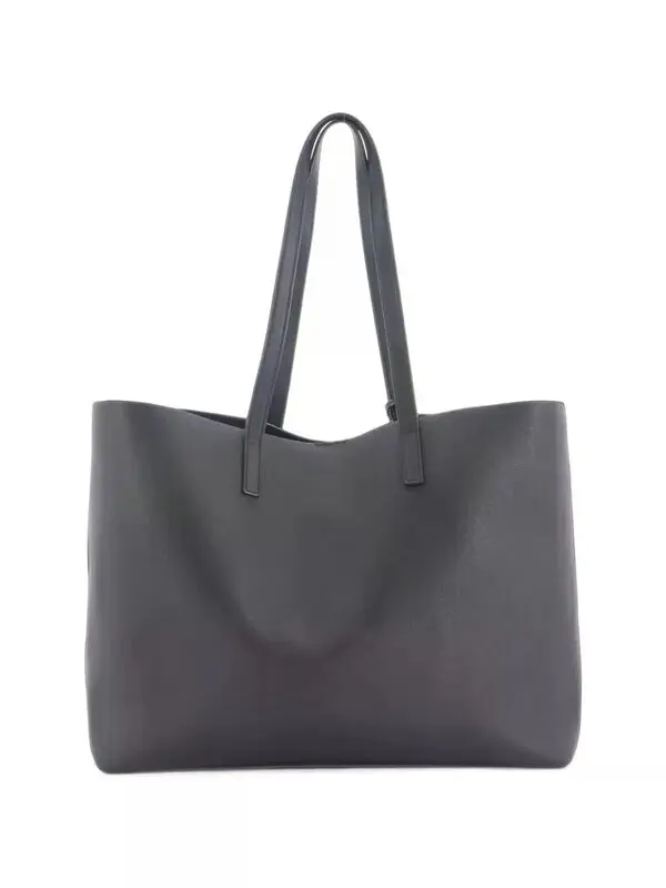 Saint Laurent Shopper Leather Large Tote Bag
