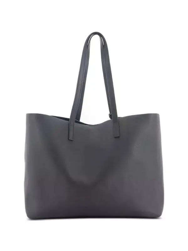 Saint Laurent Shopper Leather Large Tote Bag
