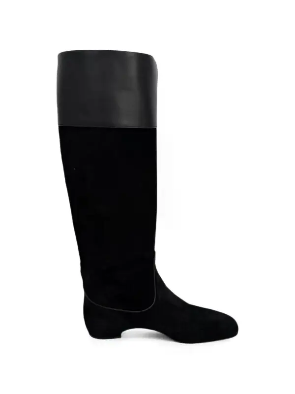 ROGER VIVIER Almond-toe Knee-high Boots