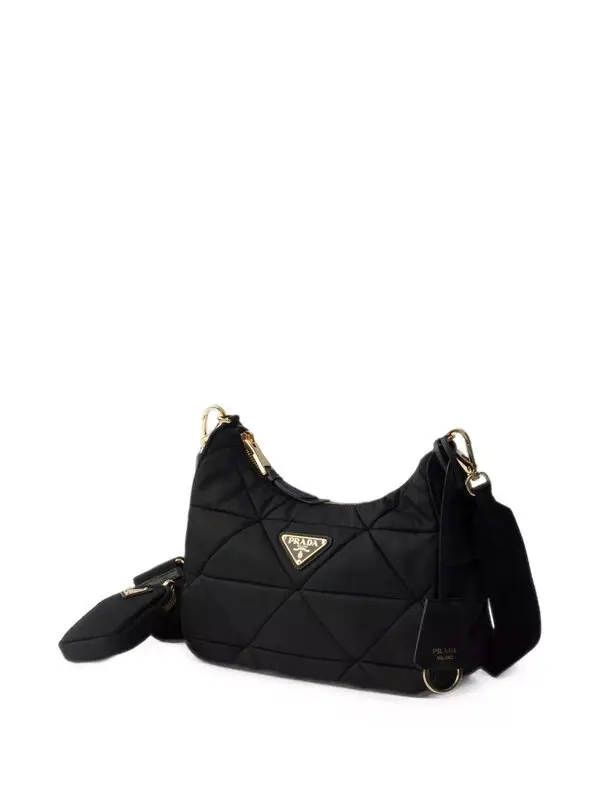 Prada Quilted Re-nylon Shoulder Bag