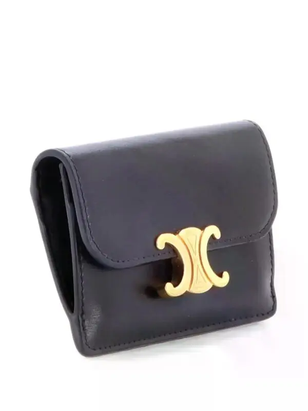 Celine Triomphe Case Leather Card Holder