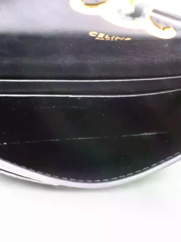 Celine Triomphe Case Leather Card Holder