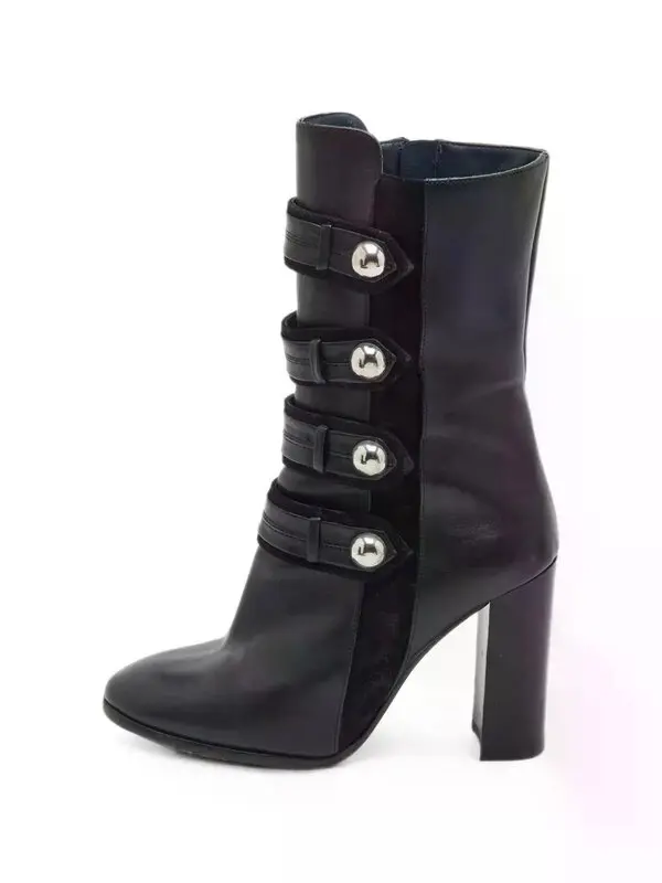 ISABEL MARANT VINTAGE Arnie Button-embellished Boots