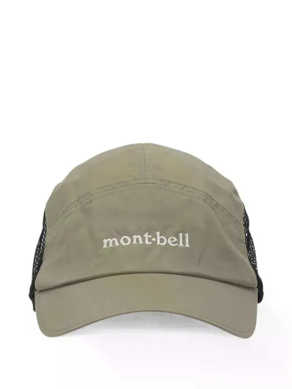 MONTBELL Logo-embroidered Mesh-panelled Cap - Brown