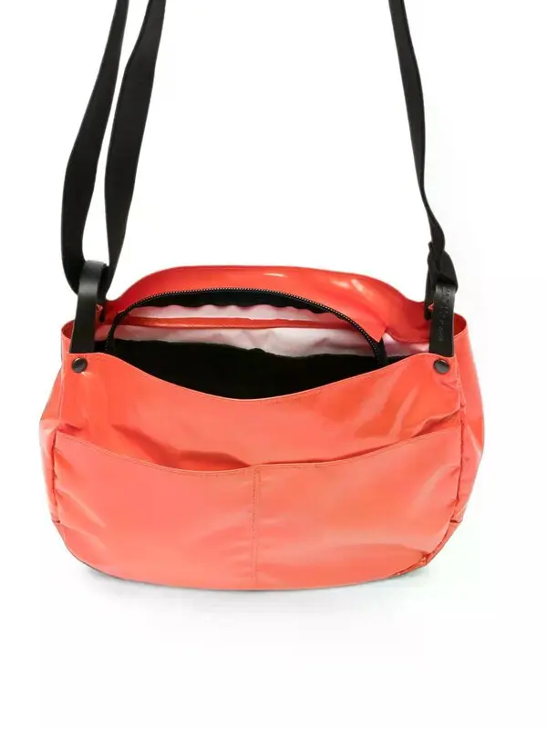 JACK GOMME Nico Glossy-finish Crossbody Bag
