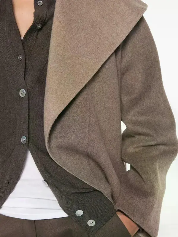 Simkhai Belted Shawl-collar Coat