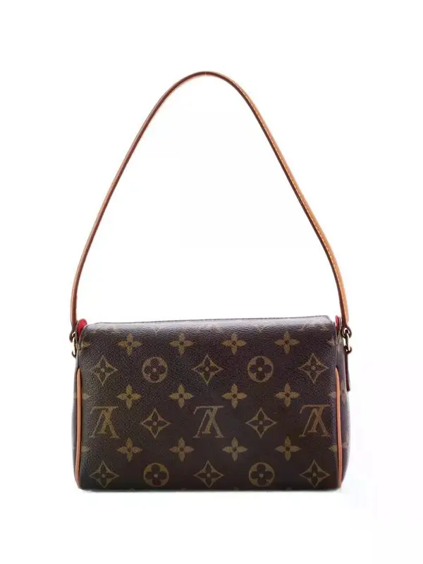 LOUIS VUITTON Recital Handbag Monogram Canvas Shoulder Bag
