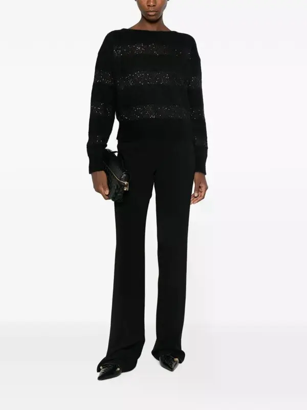 Max Mara Sequin-embellished Sweater