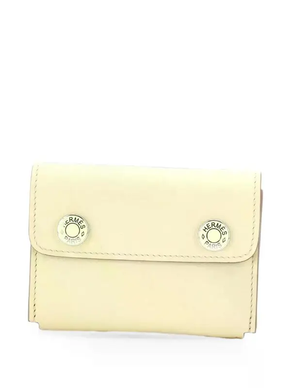 Hermès Hermesnap Swift Card Holder - Yellow