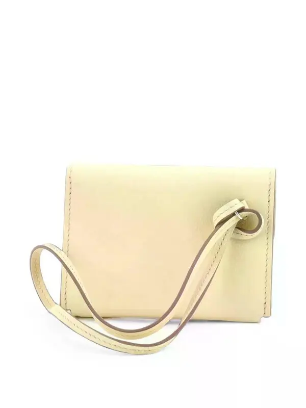 Hermès Hermesnap Swift Card Holder - Yellow