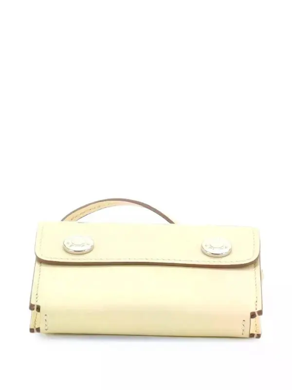 Hermès Hermesnap Swift Card Holder - Yellow