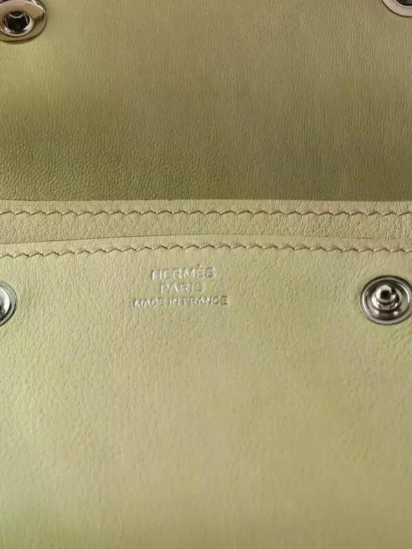 Hermès Hermesnap Swift Card Holder - Yellow
