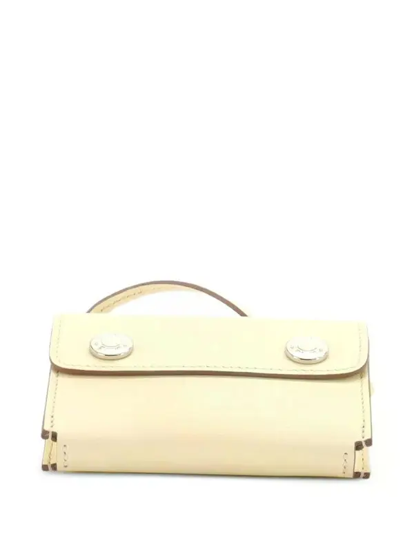 Hermès Hermesnap Swift Card Holder - Yellow