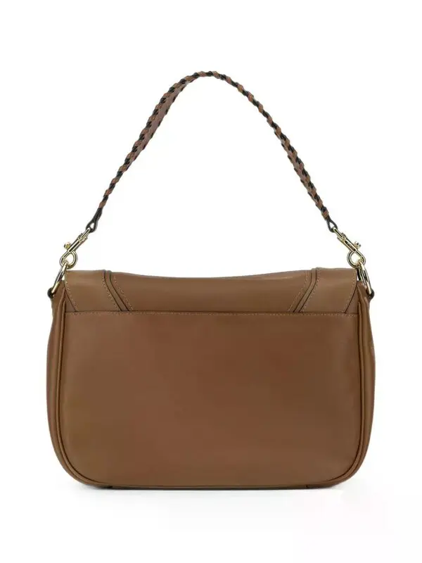 LE TANNEUR Large Héloiaw Braided-strap Leather Shoulder Bag