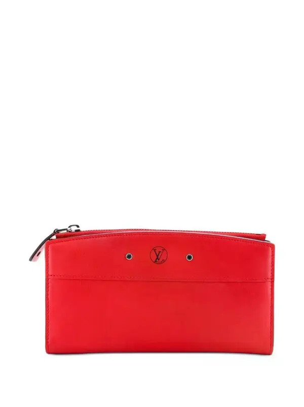 LOUIS VUITTON City Steamer Wallet Leather Small Wallets - Red