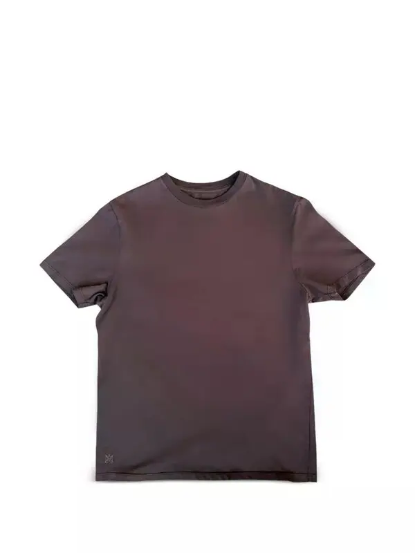 Amiri Mini Ma Logo-embroidered T-shirt - Brown
