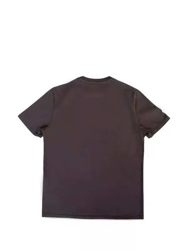 Amiri Mini Ma Logo-embroidered T-shirt - Brown