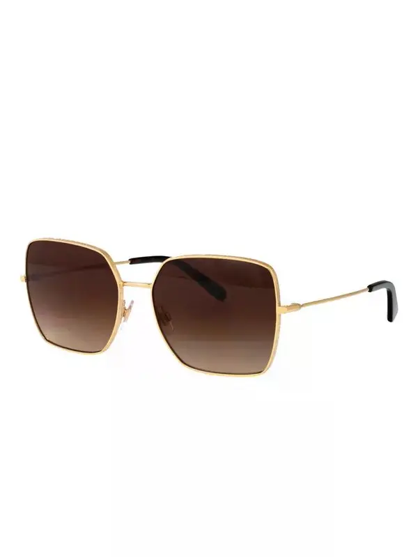 Dolce & Gabbana Square-frame Metal Sunglasses