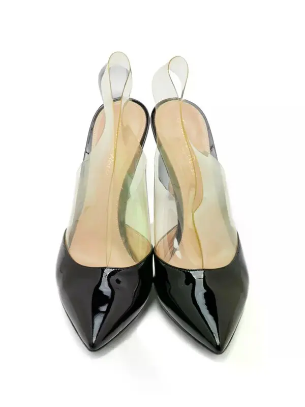GIANVITO ROSSI Plexi Slingback Pumps