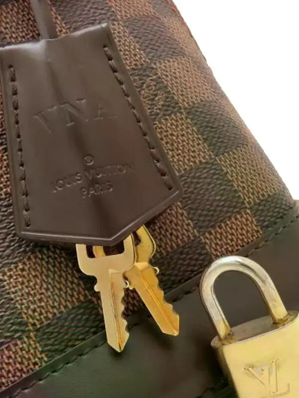 LOUIS VUITTON 2013 Damier Ebene Alma Bb Satchel