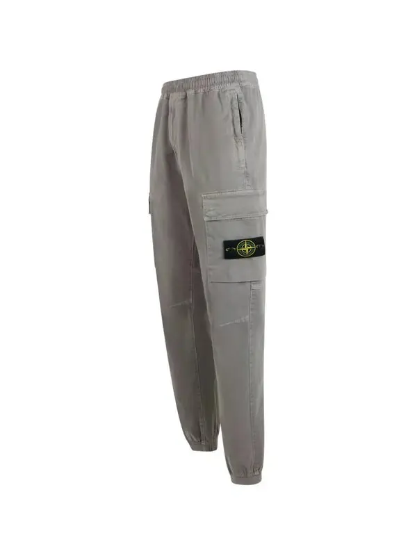 Stone Island Stretch Organic Broken Twill Cotton 'old' Effect