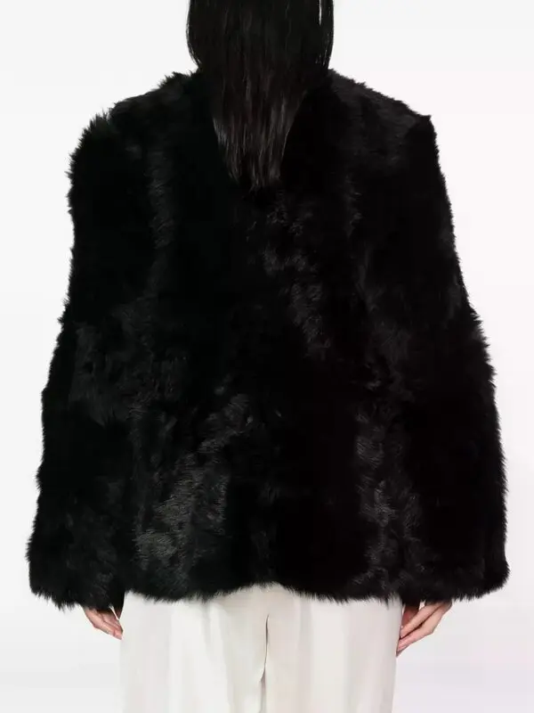 Soft Goat Shearling Coat