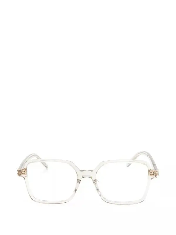 Saint Laurent Square-frame Glasses - Neutrals