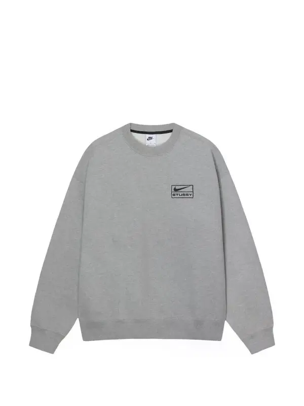 Nike X Stüssy Logo-embroidered Sweatshirt