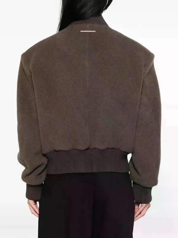 Seafarer Padded-shoulder Bomber Jacket