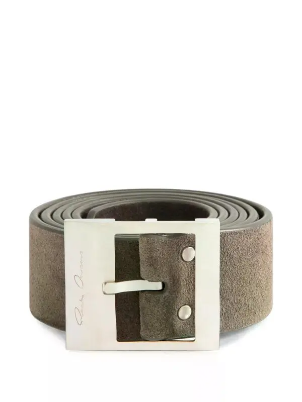Rick Owens Stooges Buckle Belt - Brown