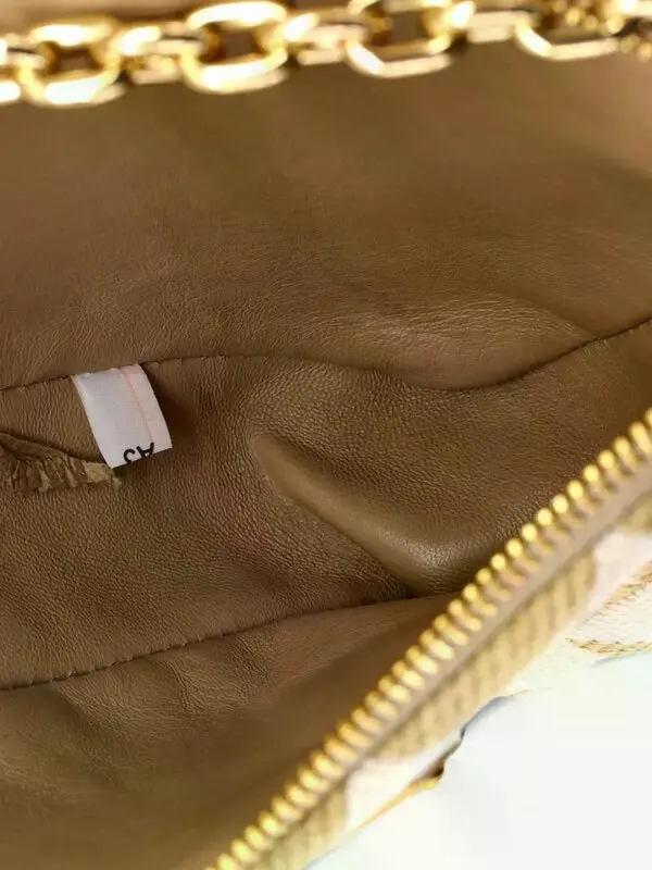Prada Double Symbole Triangle Bag Leather And Jacquard Mini Shoulder Bag
