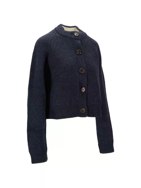 B.B. WALACE Button-fastening Raglan-sleeve Cardigan