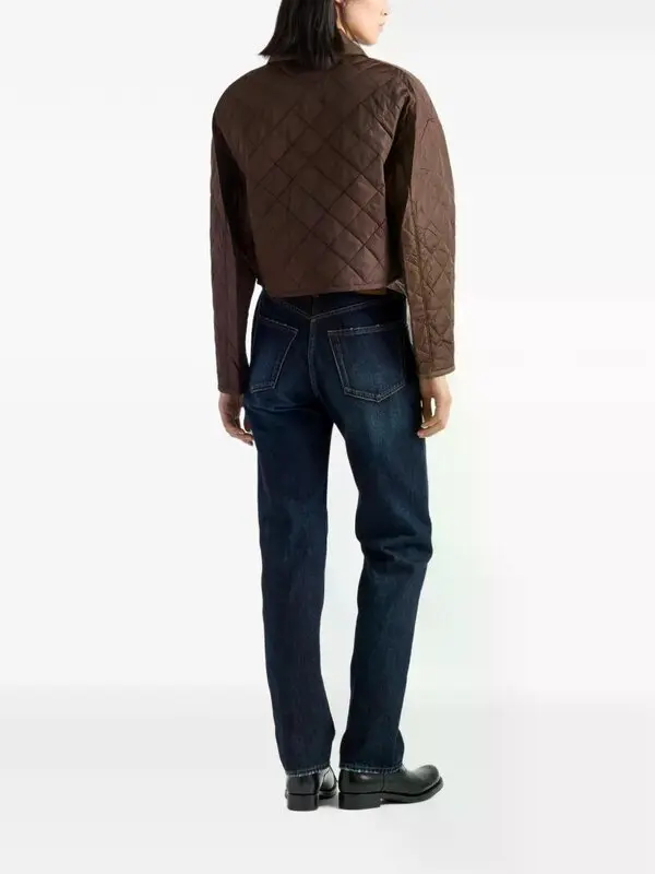 Prada Lightweight Re-nylon Cropped Blouson Jacket