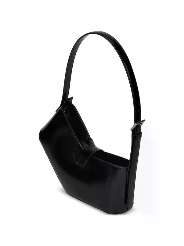Karl Lagerfeld Karl Studio K/autograph Leather Shoulder Bag - Black