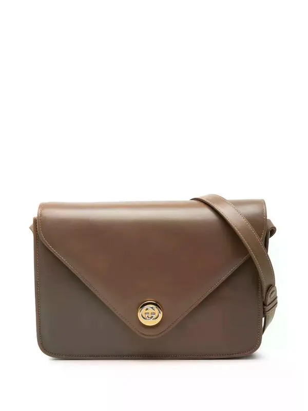 Gucci 20th Century Calfskin Interlocking G Envelope Crossbody Bag