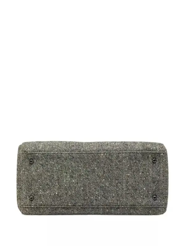 Dior 1998 Medium Tweed Lady Satchel