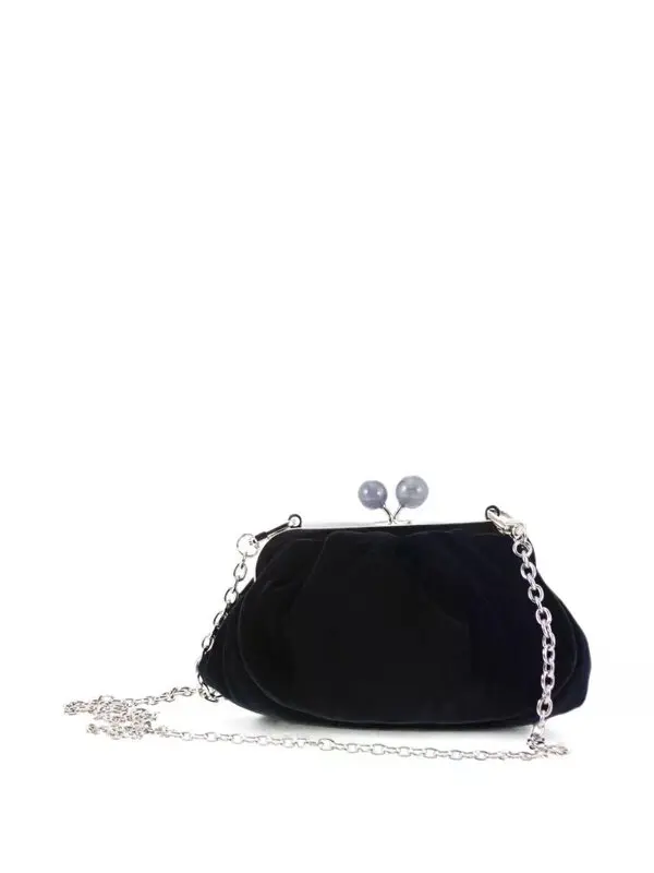 Max Mara Velvet Kiss-lock Clutch
