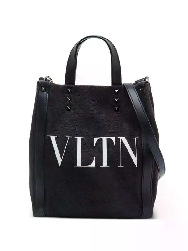 Valentino Garavani Mini Rockstud Vltn Tote Bag - Black