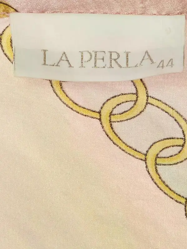 La Perla Floral-print Wrap Skirt