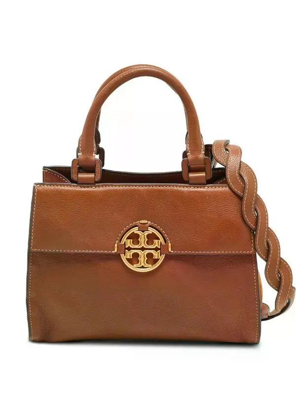 Tory Burch Miller Leather Tote Bag - Brown
