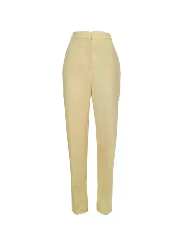 Attico Crepe Straight-fit Trousers