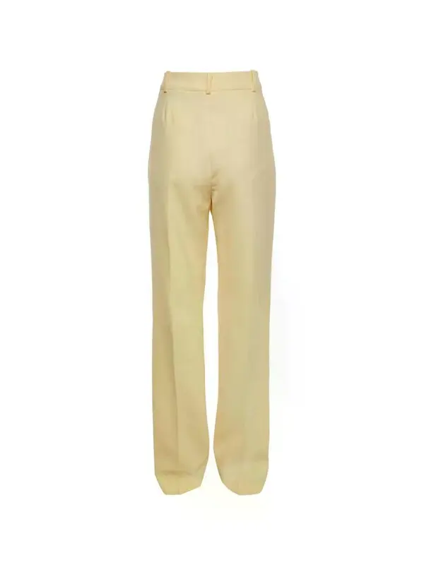 Attico Crepe Straight-fit Trousers