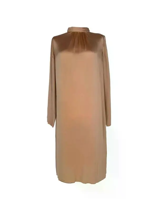 Chloé Mock Neck Midi Dress