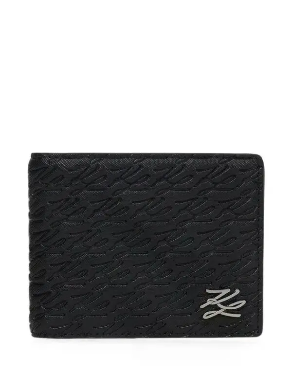 Karl Lagerfeld K/autograph Monogram-embossed Wallet