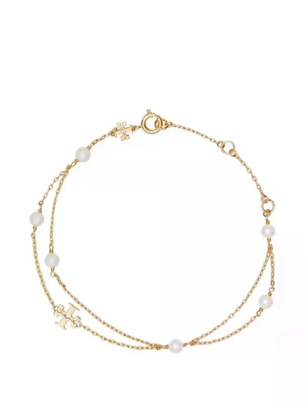 Tory Burch Moondance Layered Pearl Bracelet