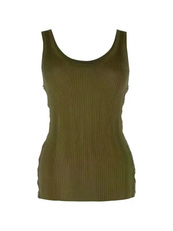 ALEXANDER WANG Ribbed-knit Tank Top